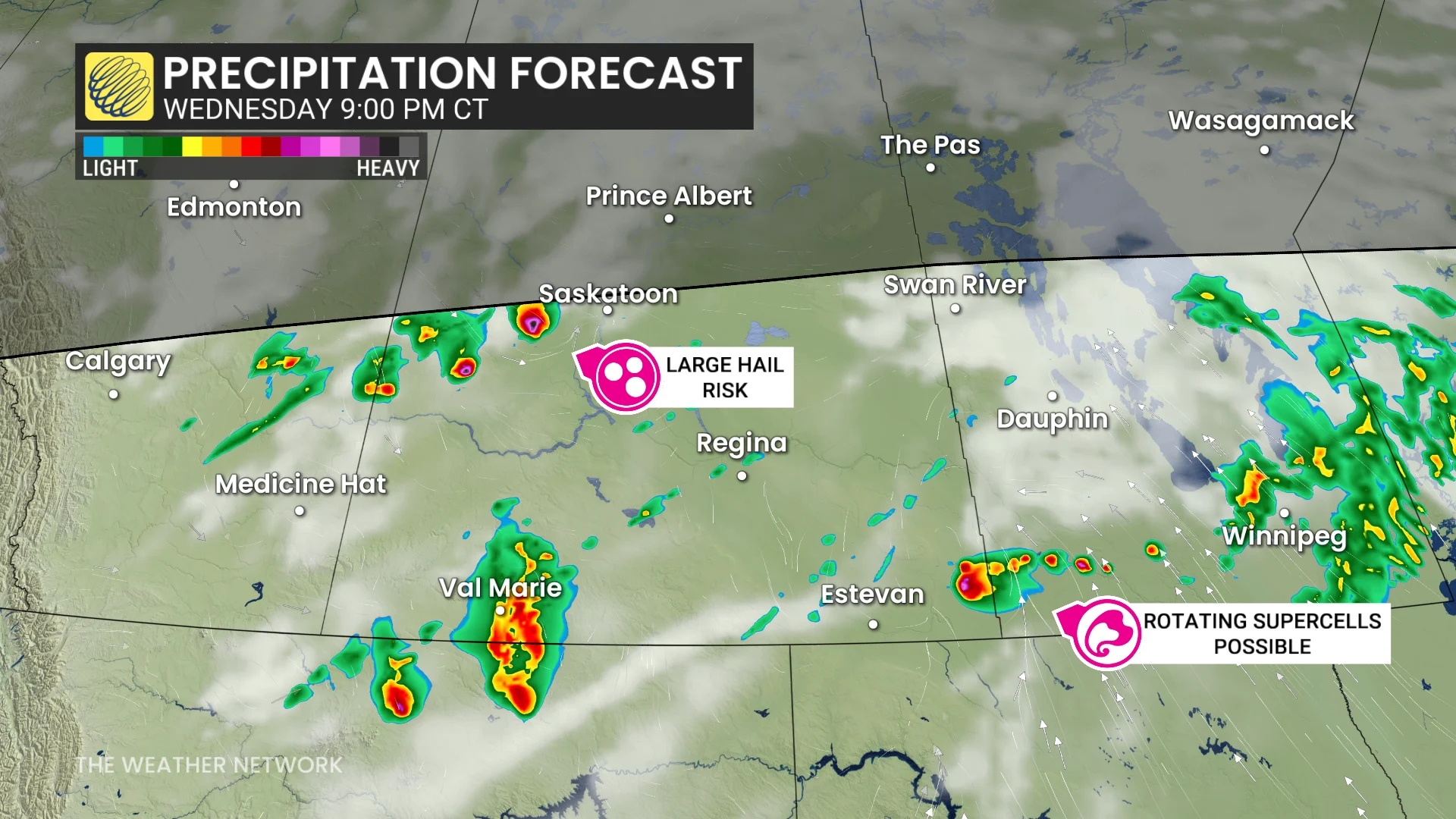 Conducive environment on the Prairies revives severe storm, supercell ...