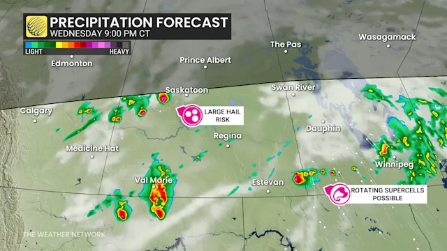 Conducive environment on the Prairies revives severe storm, supercell ...
