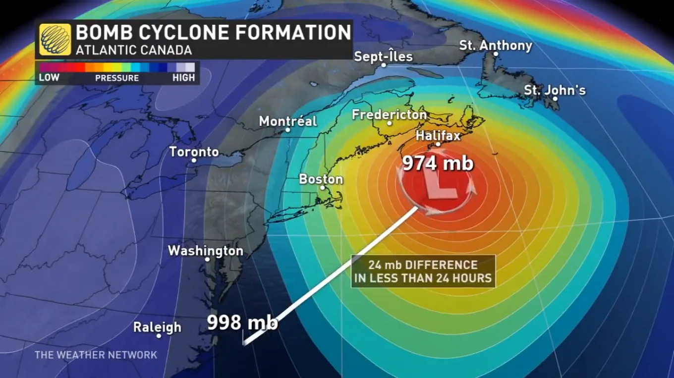 What is a 'weather bomb'? - The Weather Network