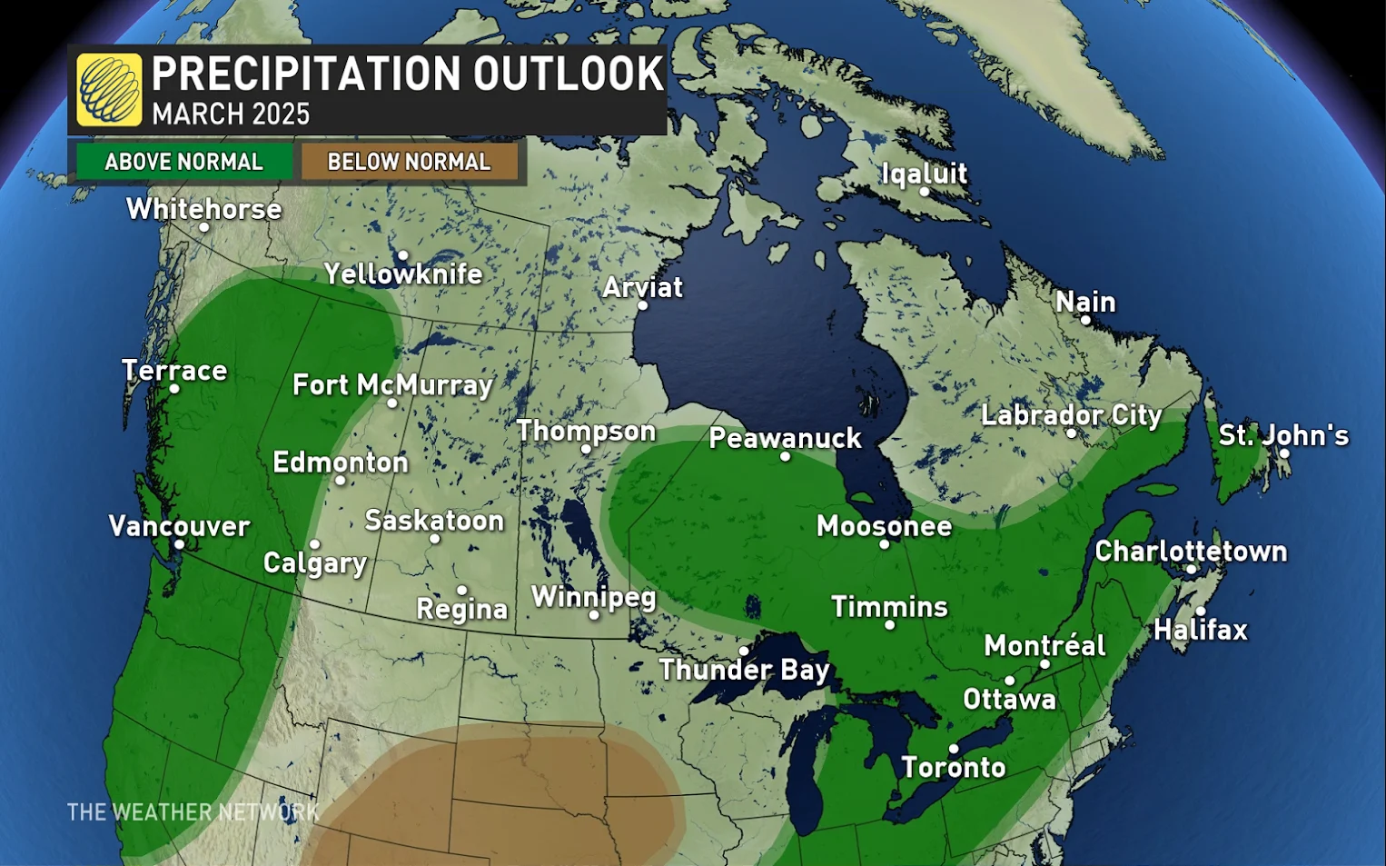 Canada to see March madness as winter transitions to spring - The ...