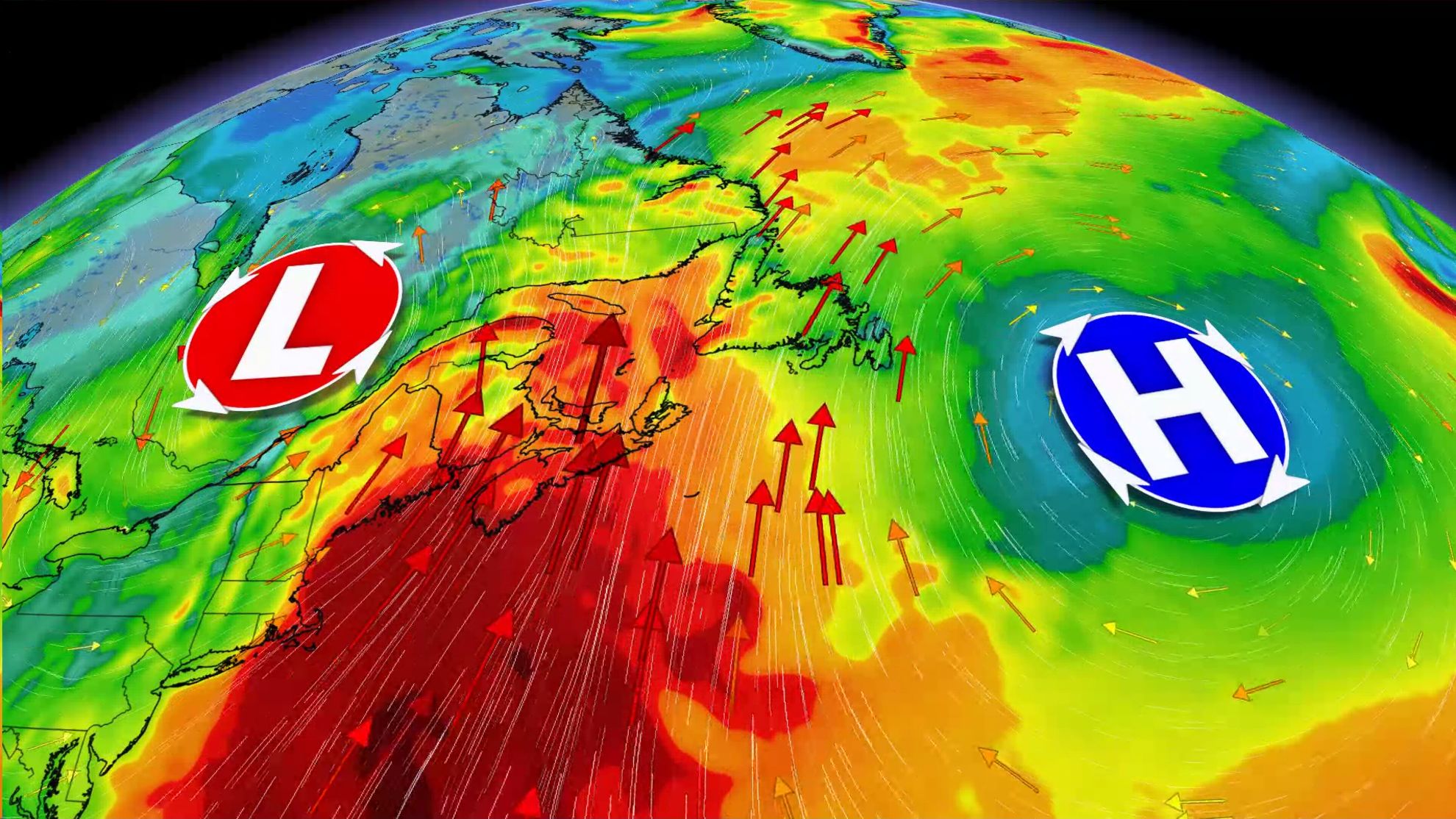 Rain, strong winds, and mild temperatures ahead for Atlantic Canada ...