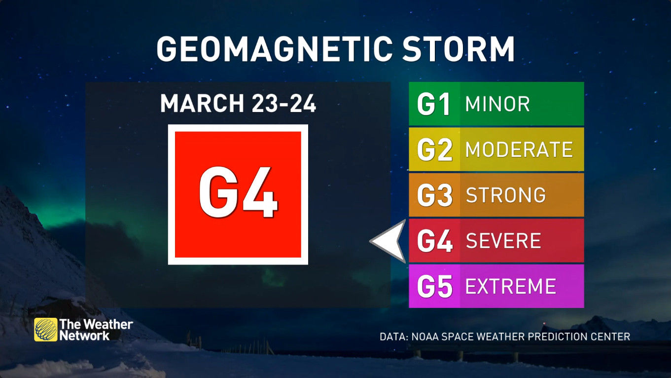 The Northern Lights may still shine across Canada tonight - The Weather ...