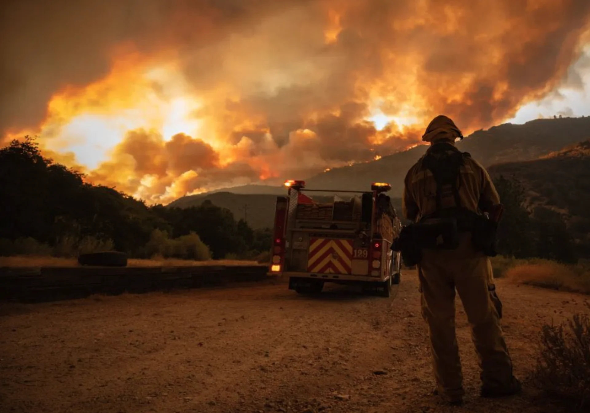 Canadian firefighting plane in LA grounded after colliding with ...