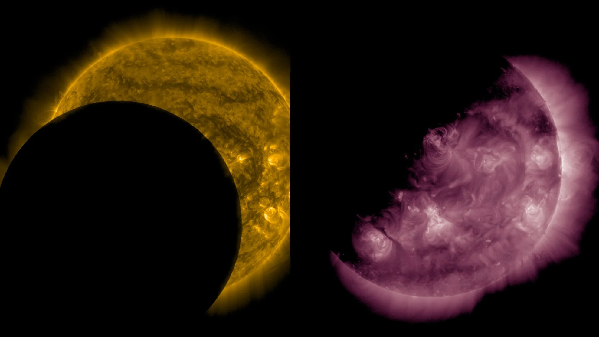 NASA satellite captured two solar eclipses in one day - The Weather Network