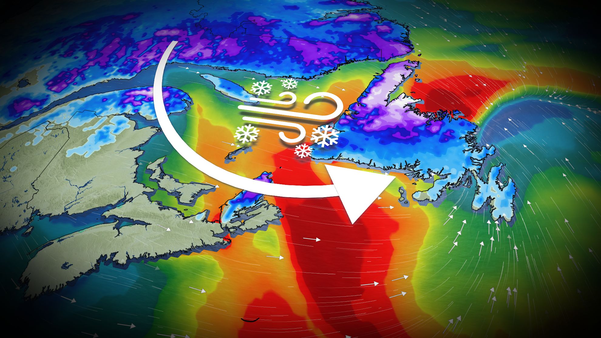 Wicked winds and 30 cm of snow blast through parts of Newfoundland ...