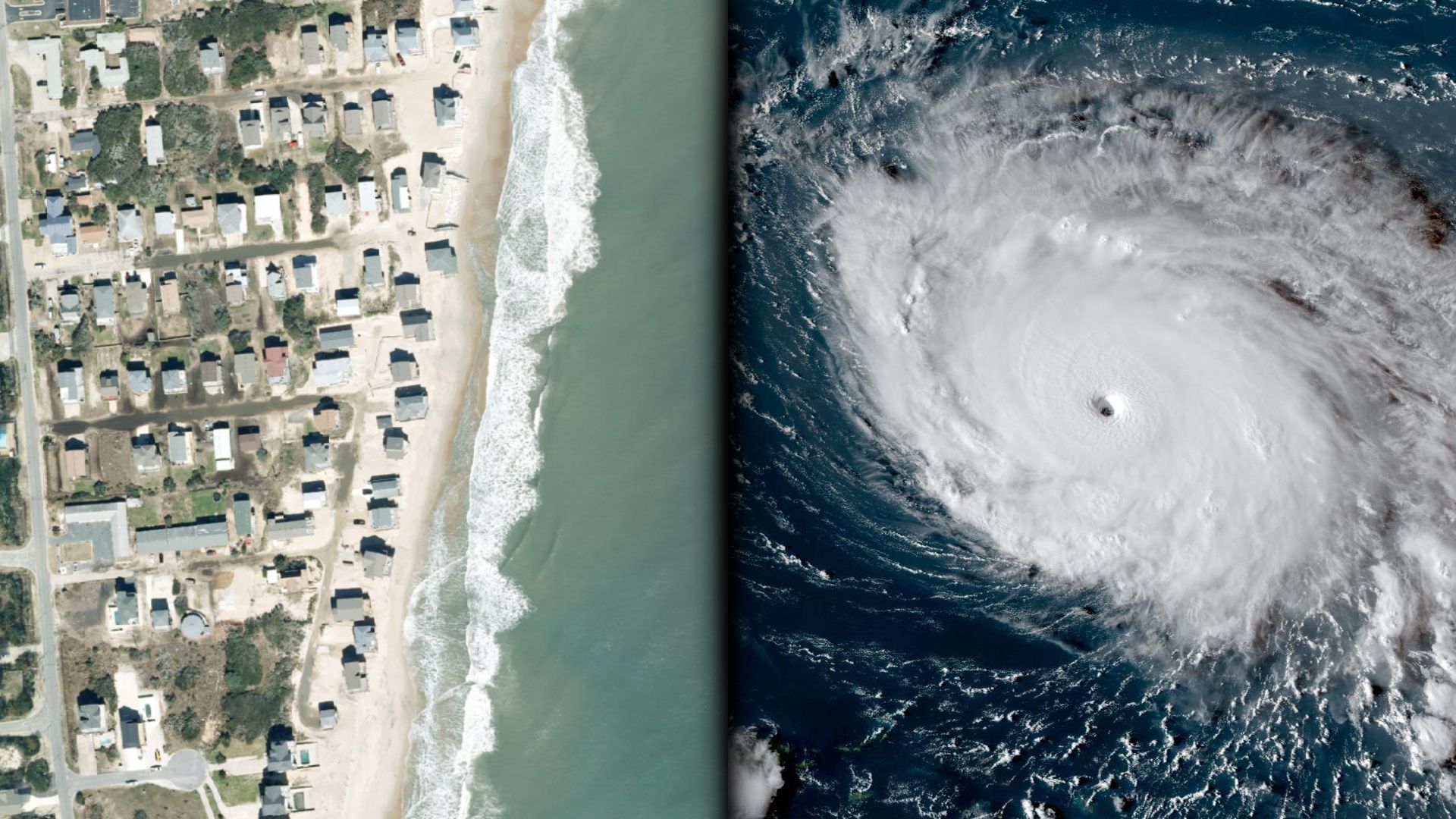 Dual hurricanes send beach homes crashing into the ocean - The Weather ...