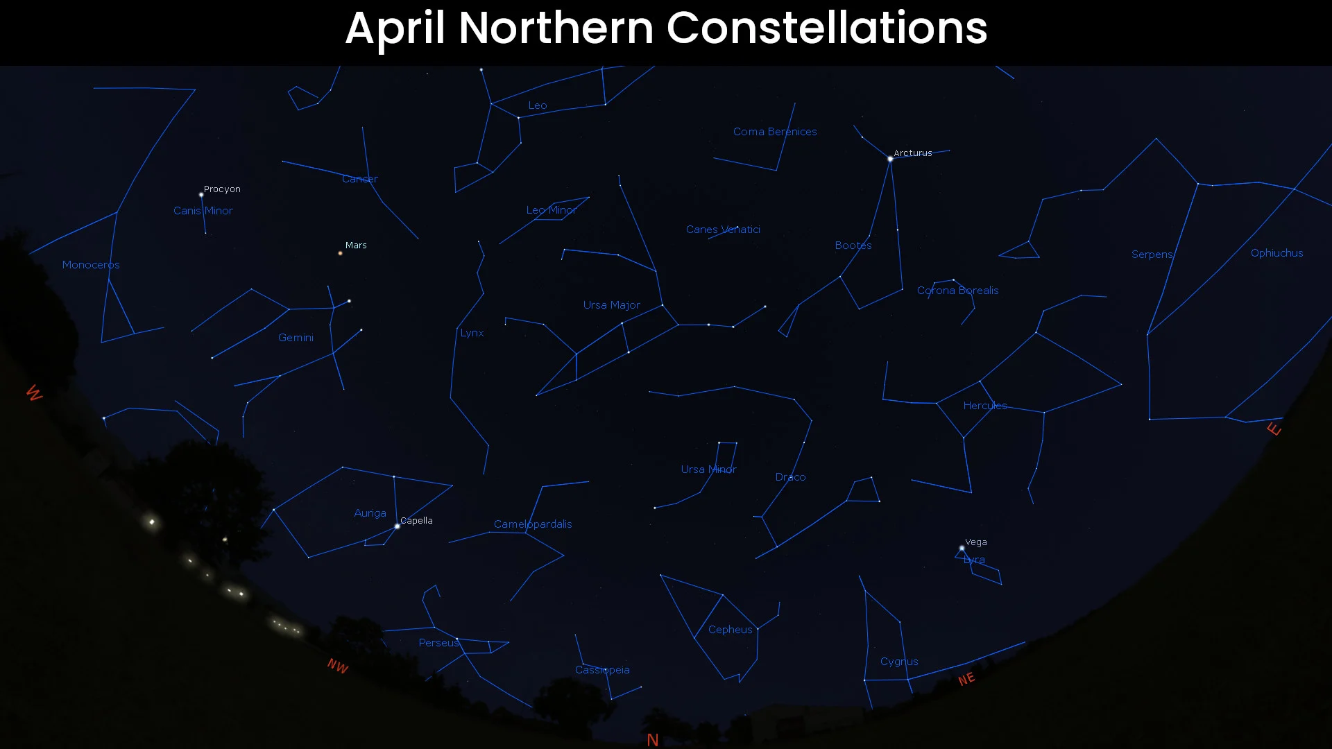 Look up! What's going on in the April night sky? - The Weather Network