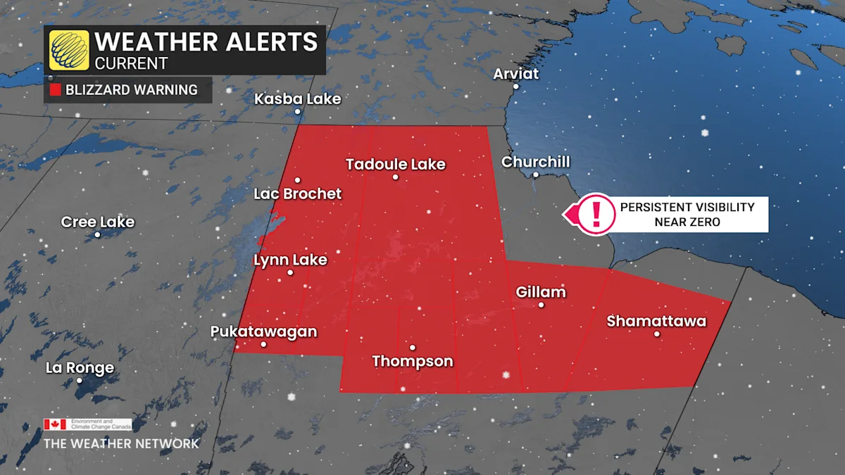 Dangerous travel amid Prairies blizzard, intense snow squalls - The ...