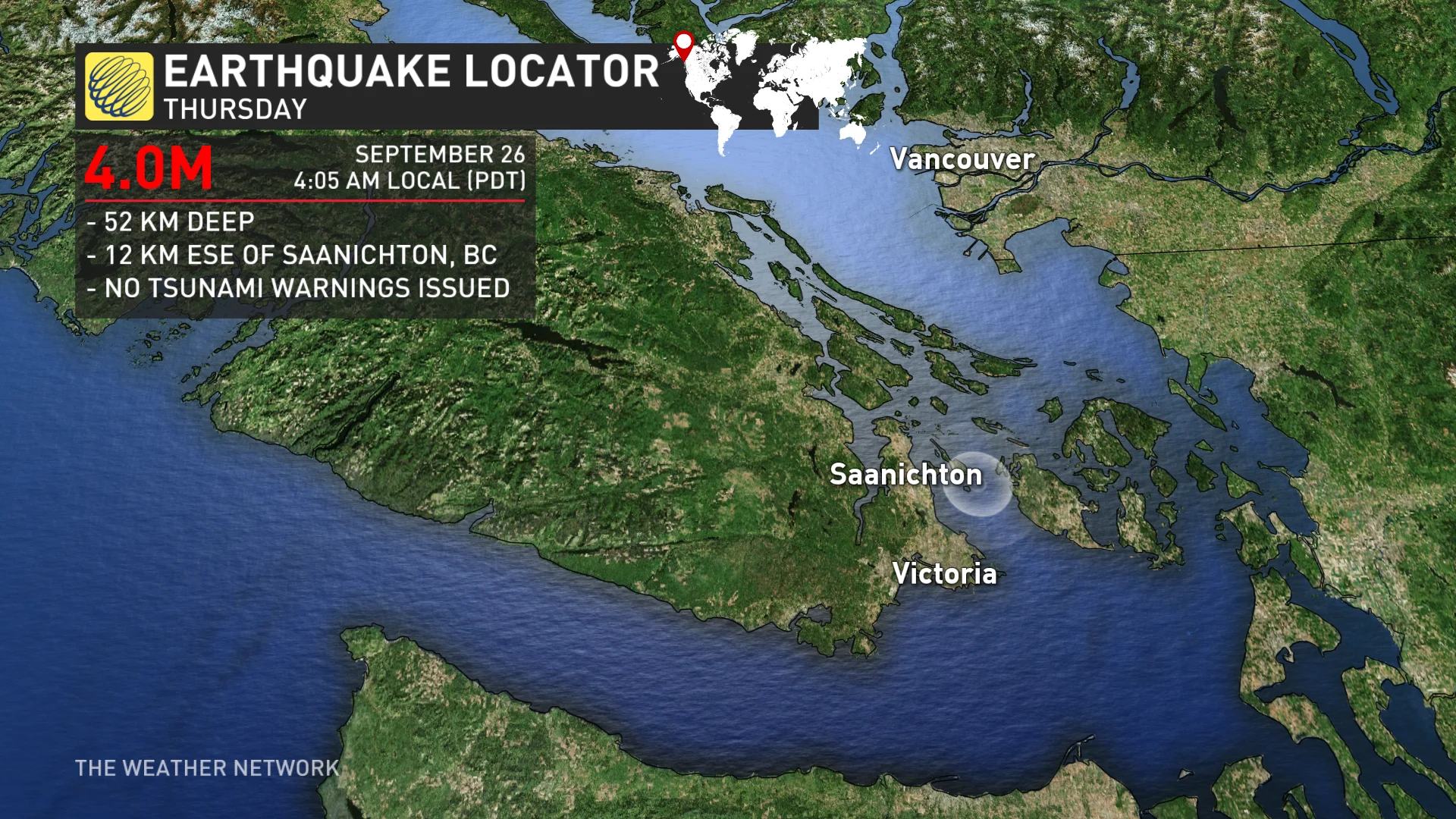 Magnitude 4.0 earthquake hits off coast of Victoria, shaking felt in ...