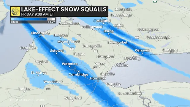 Severe lake-effect snow event to bring 30-50+ cm to southern Ontario ...