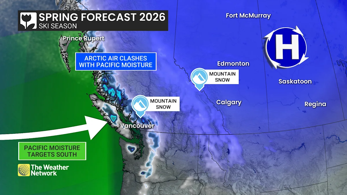 Canada's 2026 Spring Forecast - The Weather Network