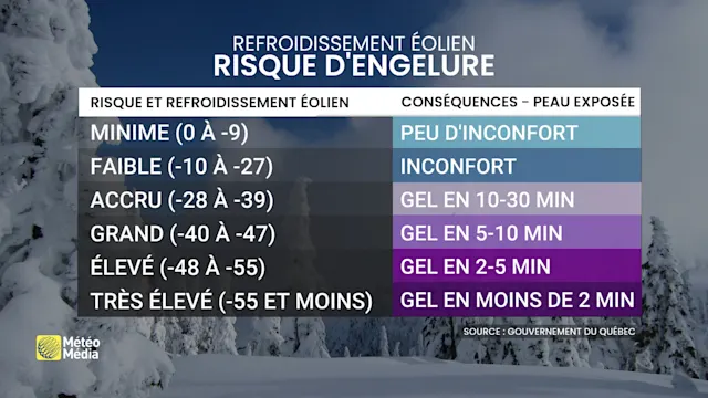 Froid extrême : un week-end qui pourrait être lourd de conséquences ...