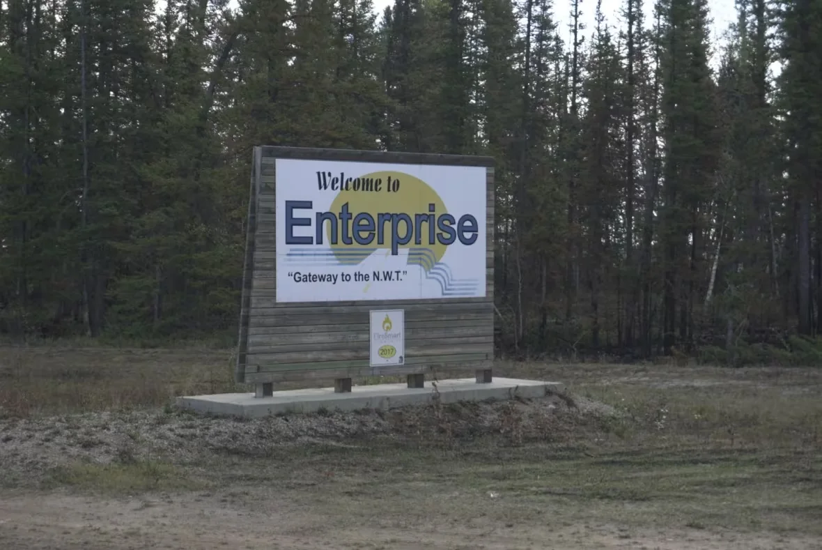 Enterprise, N.W.T., lifts evacuation order for the damaged hamlet - The ...