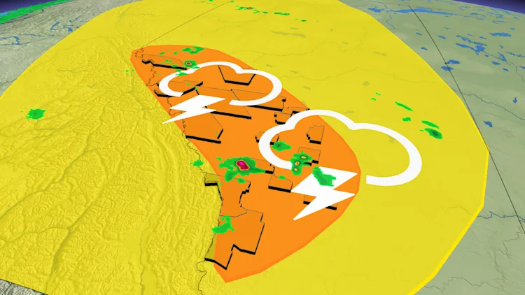 Conducive conditions arise in Alberta for severe storms Monday - The ...