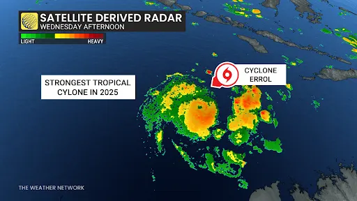 The strongest tropical cyclone of 2025 has developed - The Weather Network