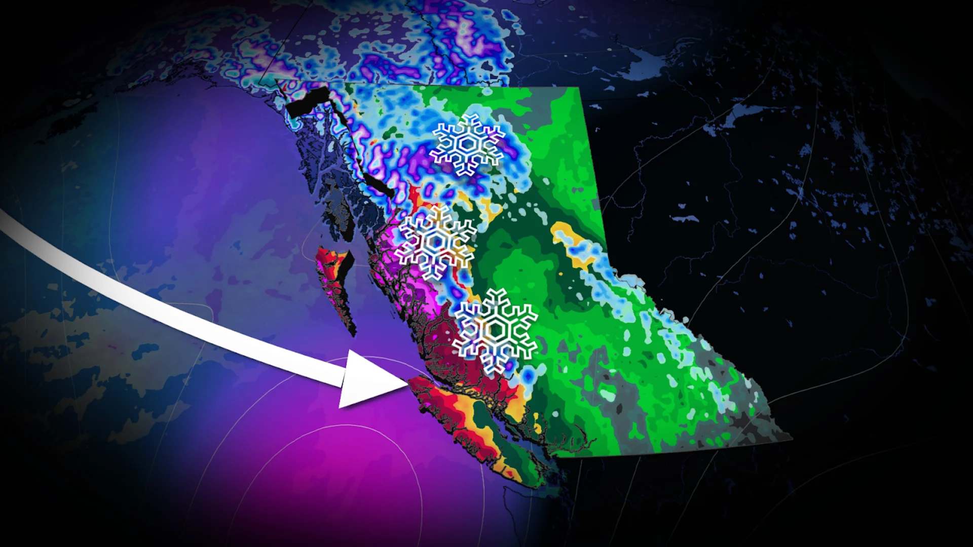 Summer heat to fall into a classic rainy, snowy pattern across B.C ...