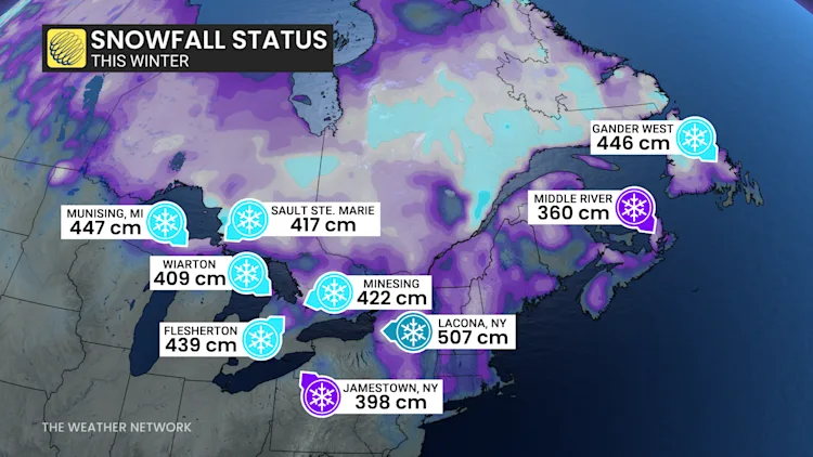 446 cm: Canada’s winter saw extreme snows and bitter cold - The Weather ...
