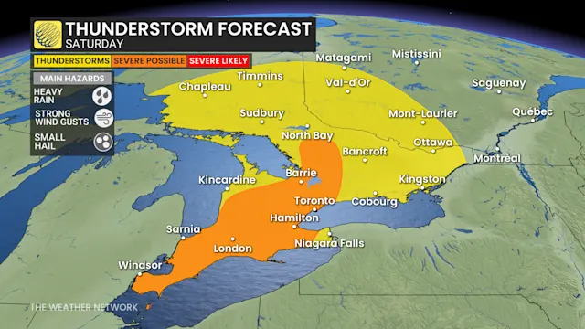 Stay alert in southern Ontario on Saturday as storms hit - The Weather ...