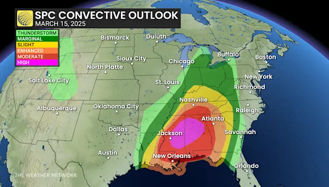 High-risk U.S. severe weather days are exceptionally rare and dangerous ...