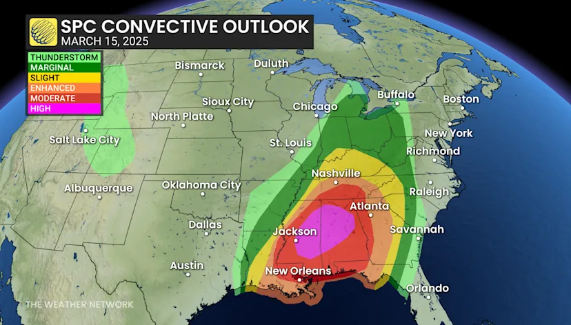 High-risk U.S. severe weather days are exceptionally rare and dangerous ...