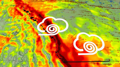 Powerful winds in Alberta and Saskatchewan, over 100 km/h for some ...