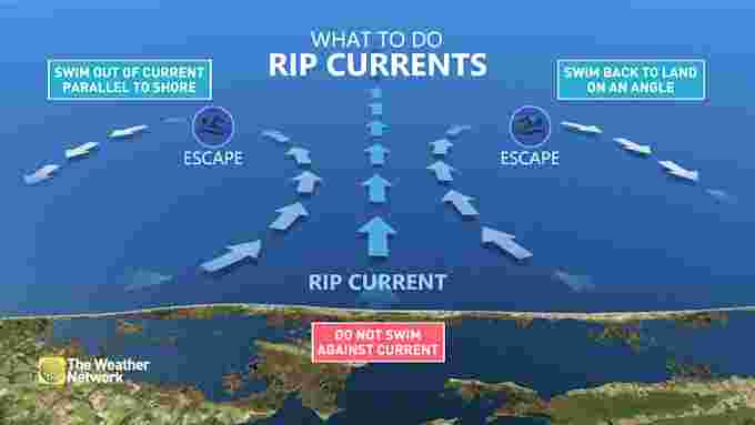 The Weather Network - Rip current warning issued for P.E.I. National Park
