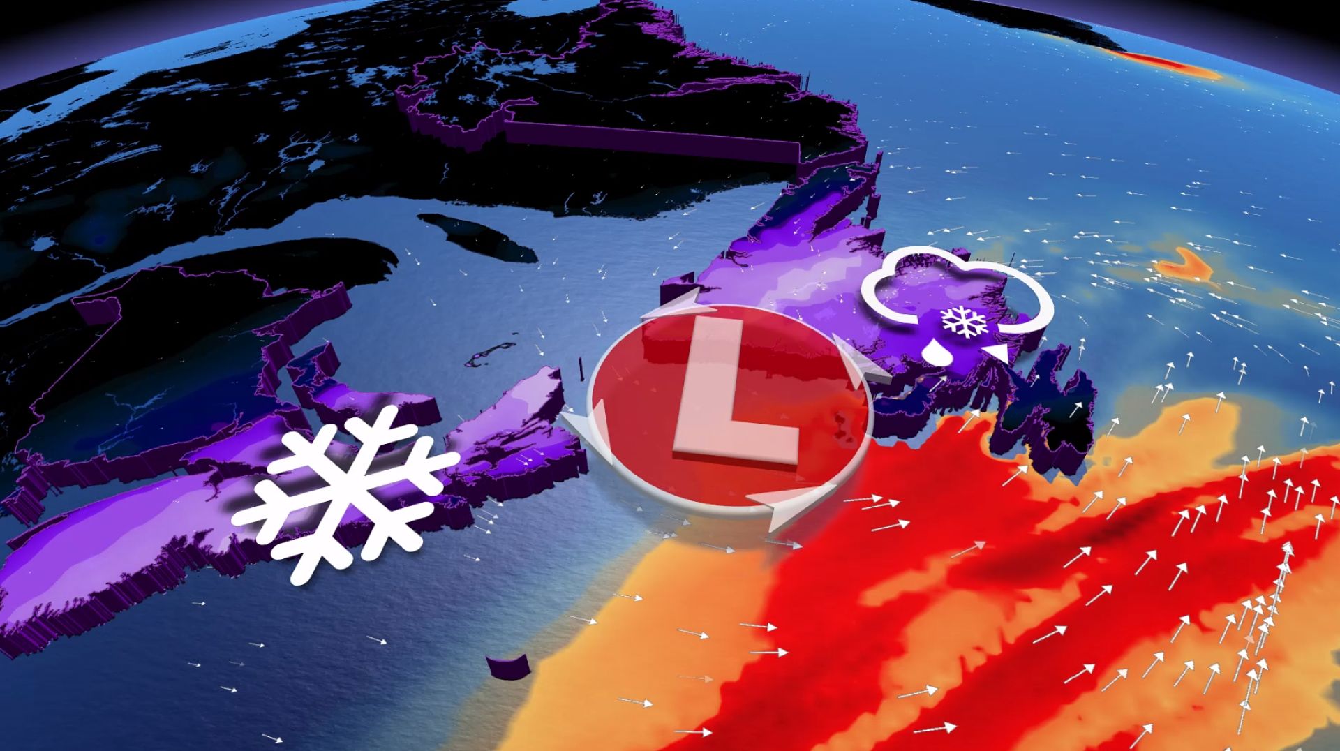 High winds, heavy snow from nor'easter to give East Coast a winter ...