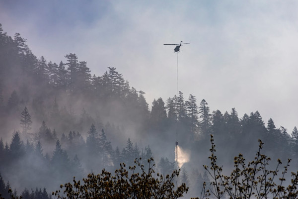 Squamish Valley wildfire holding, but double size of original estimate ...