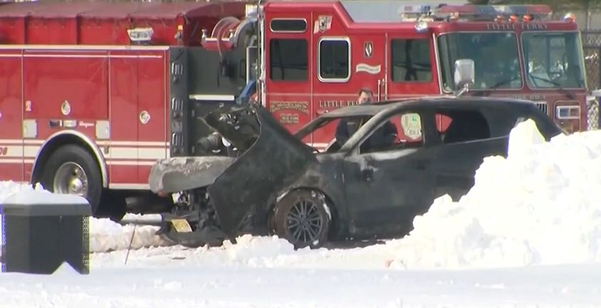 Man dies after repeatedly revving car to get out of snowbank - The ...