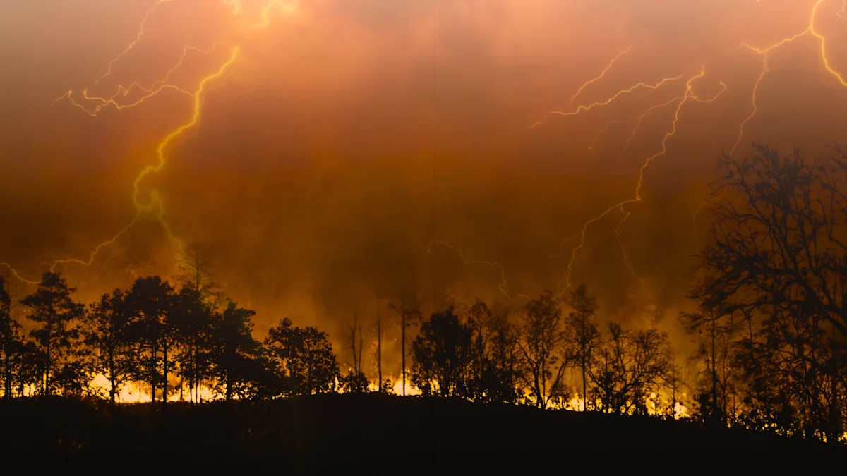 Wildfires can create their own weather, including thunderstorms and ...