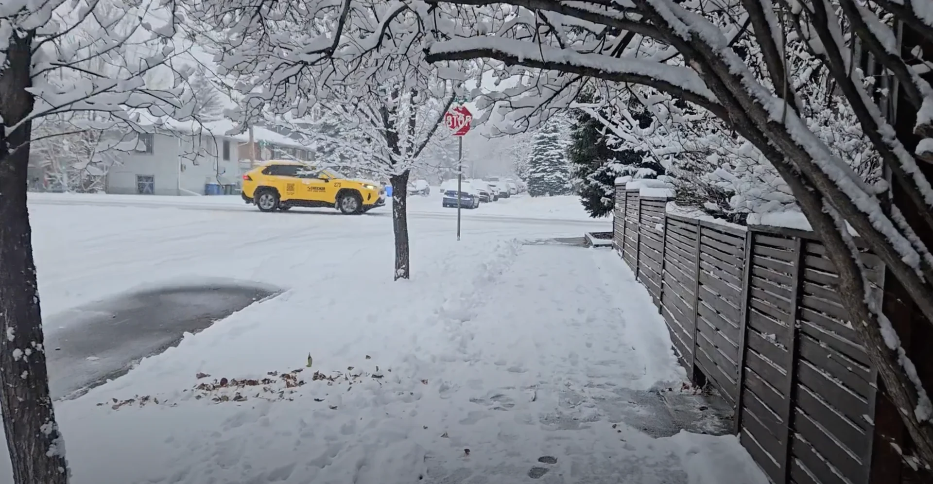 Snowfall, cold warnings span the Prairies; 20 cm of snow brings travel ...