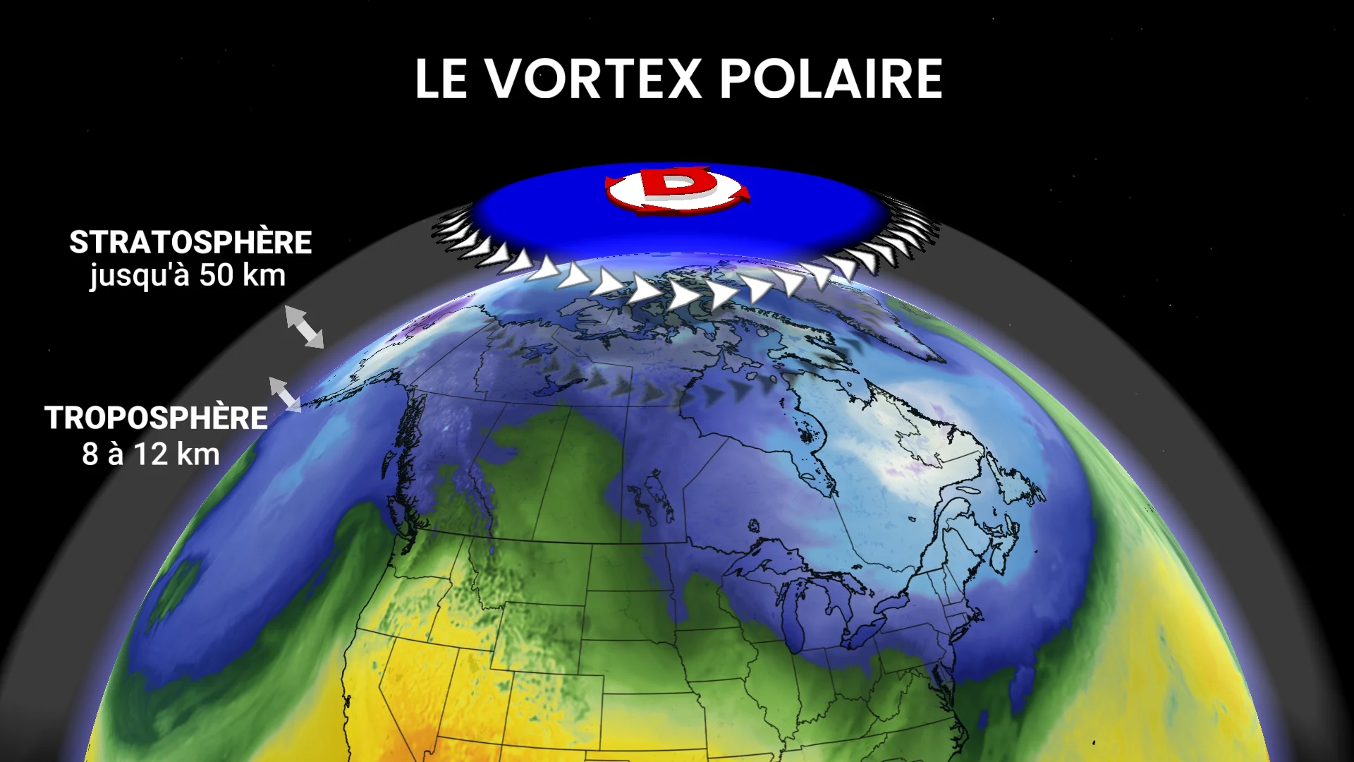 Le vortex polaire s’est disloqué pour de bon et c'est une mauvaise nouvelle - MétéoMédia