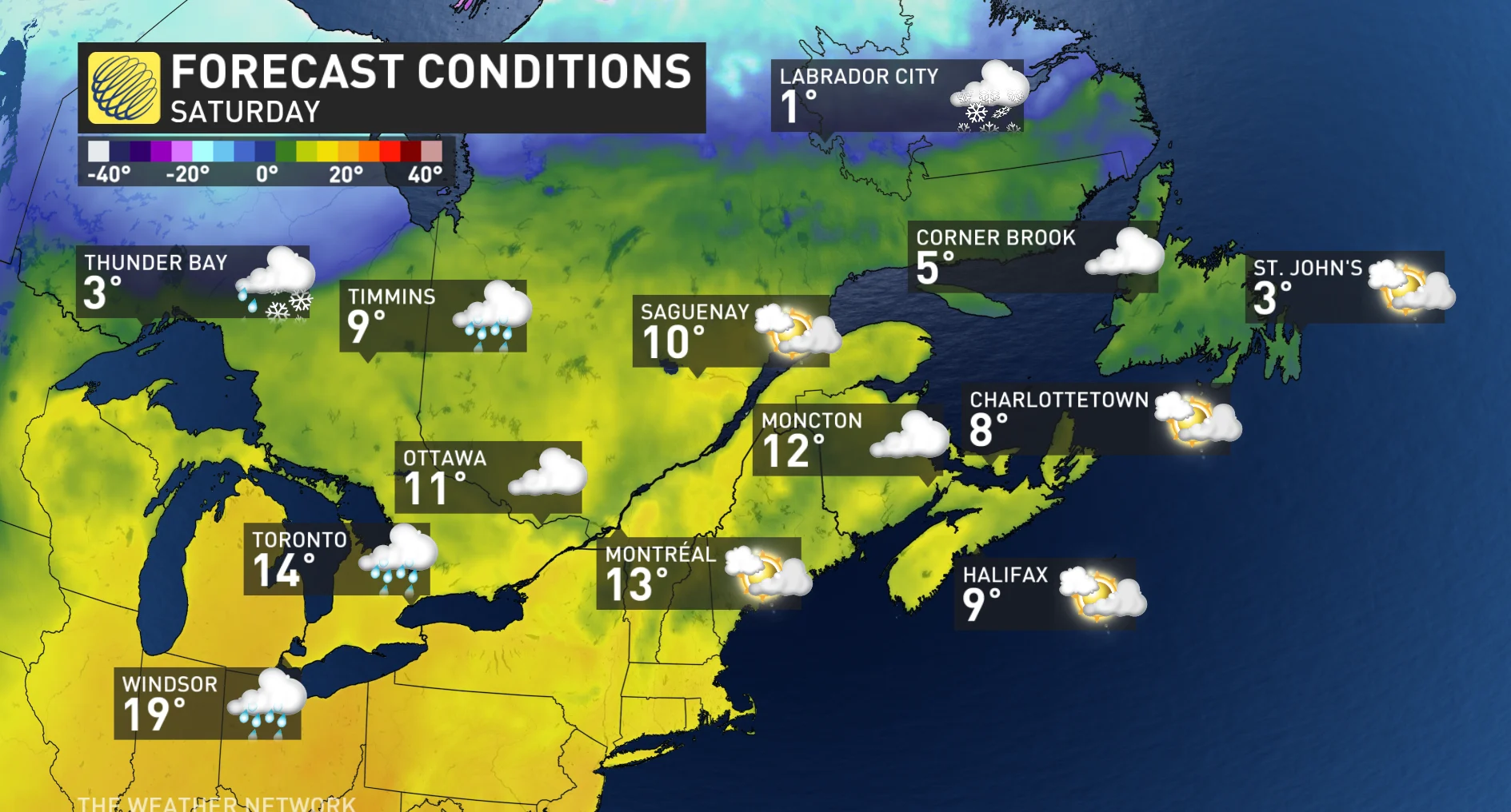 Spring fever or deep freeze? Canada divided by extreme weather pattern ...