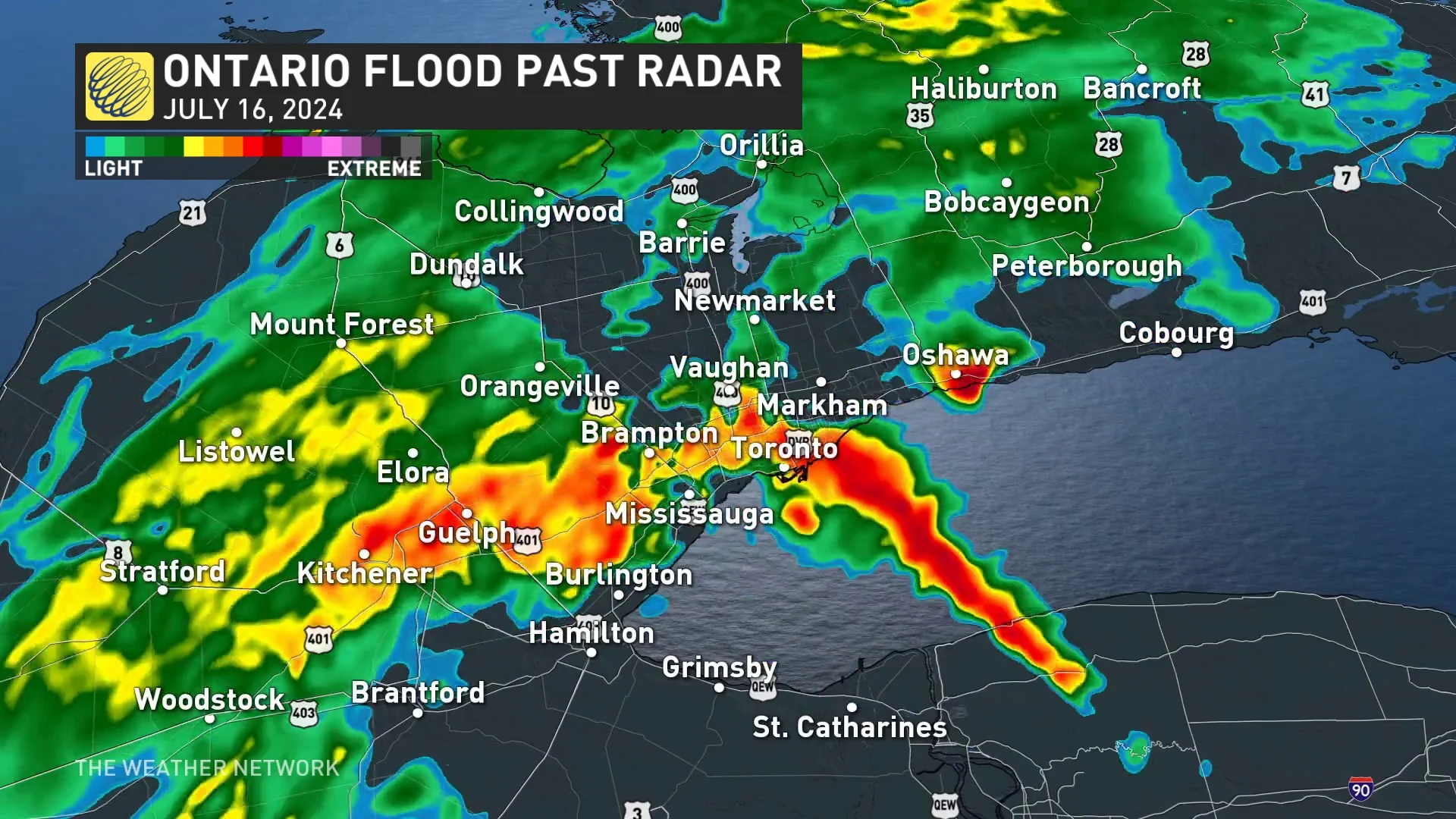 How weather and landscape set the stage for Toronto's latest flood ...