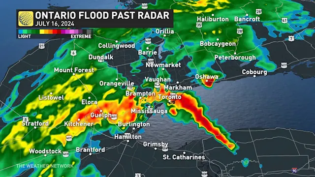 How weather and landscape set the stage for Toronto's latest flood ...