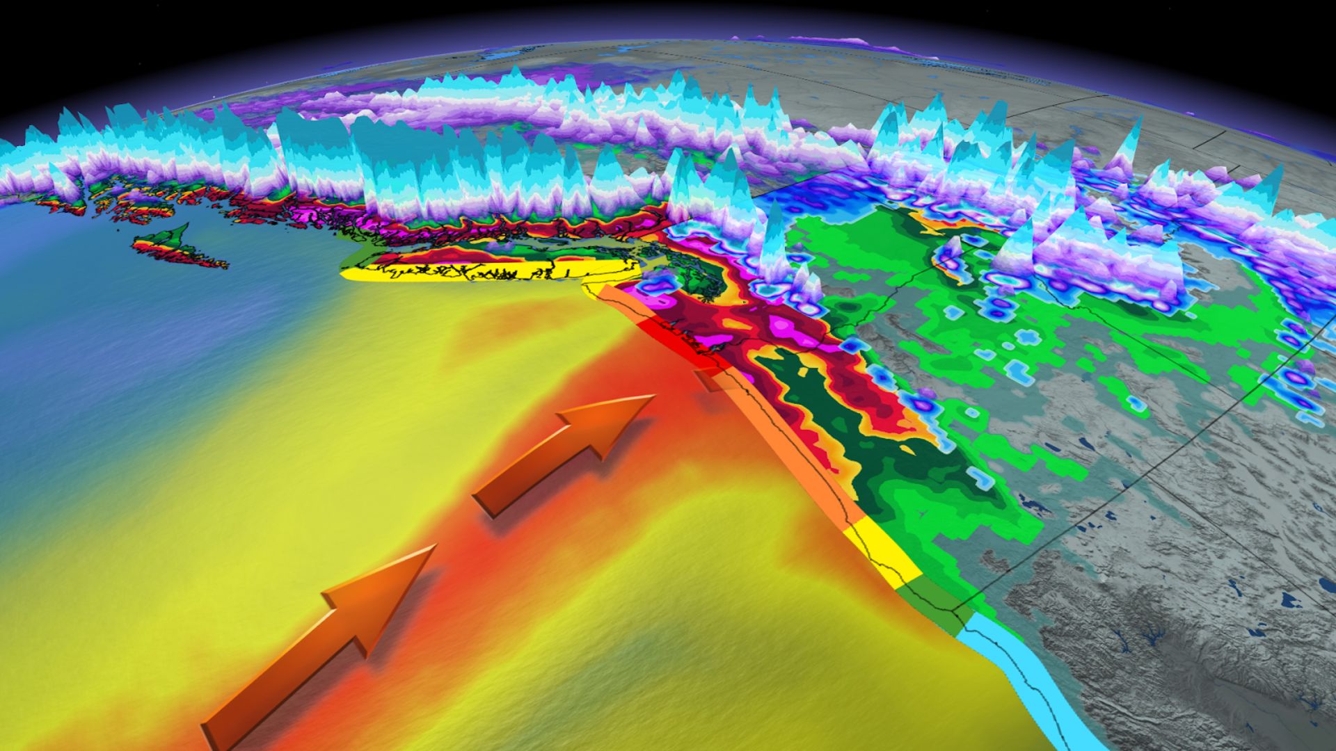 Atmospheric river could rank as high-end event, threatens flood, travel impacts - The Weather ...