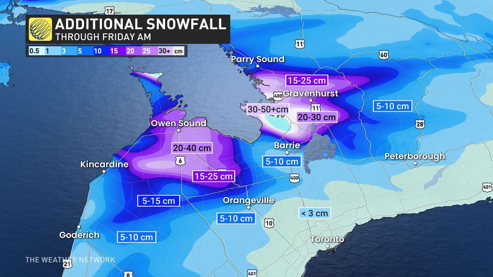 Blizzard warnings, highway closures continue in snow-stricken parts of ...