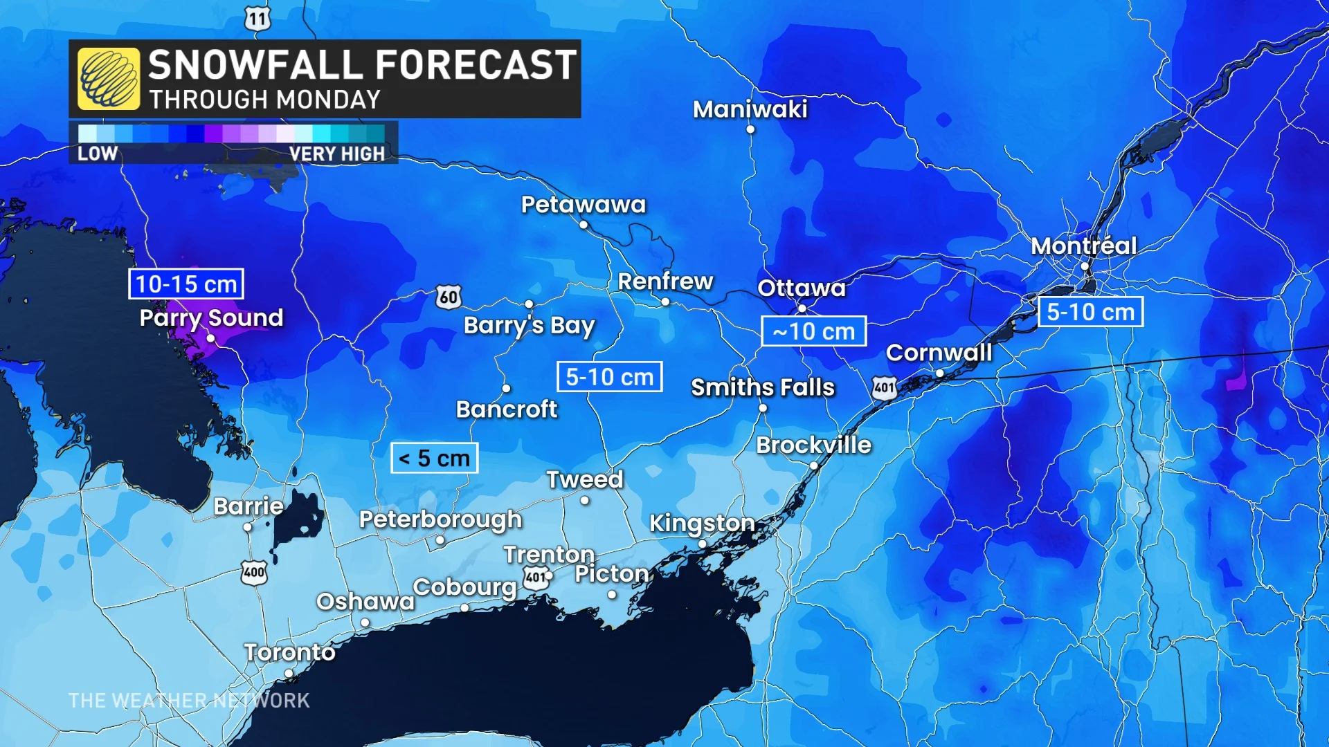 Dicey travel possible as influx of messy winter weather targets Ontario ...