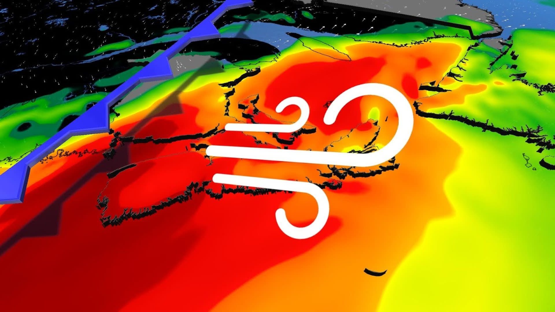 Damaging winds, outage risk sweep into the Maritimes on Monday - The ...