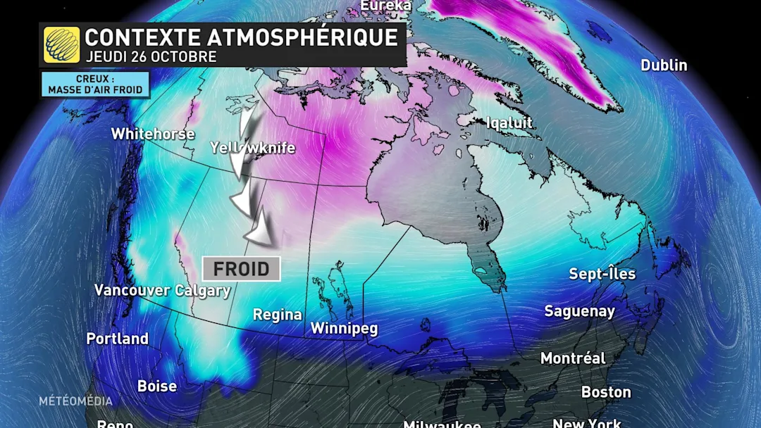 Les premiers -30° sont arrivés au Canada - MétéoMédia