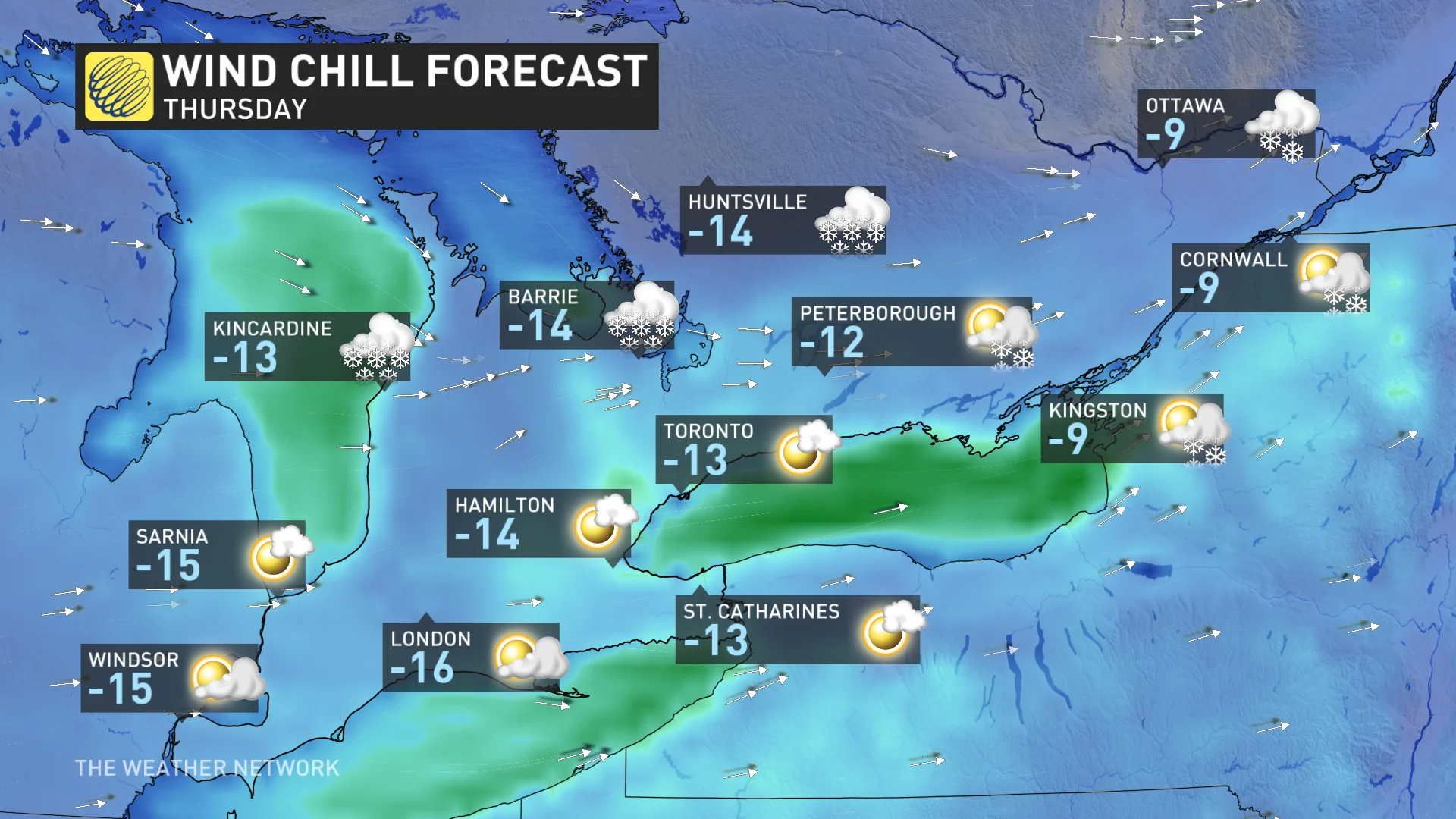 Blizzard warnings issued as 30-50+ cm of snow targets parts of Ontario ...