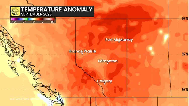 Summery September breaks records in Alberta - The Weather Network