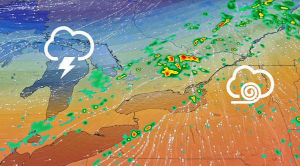 Thunderstorm risks for Ontario, some severe development possible for ...