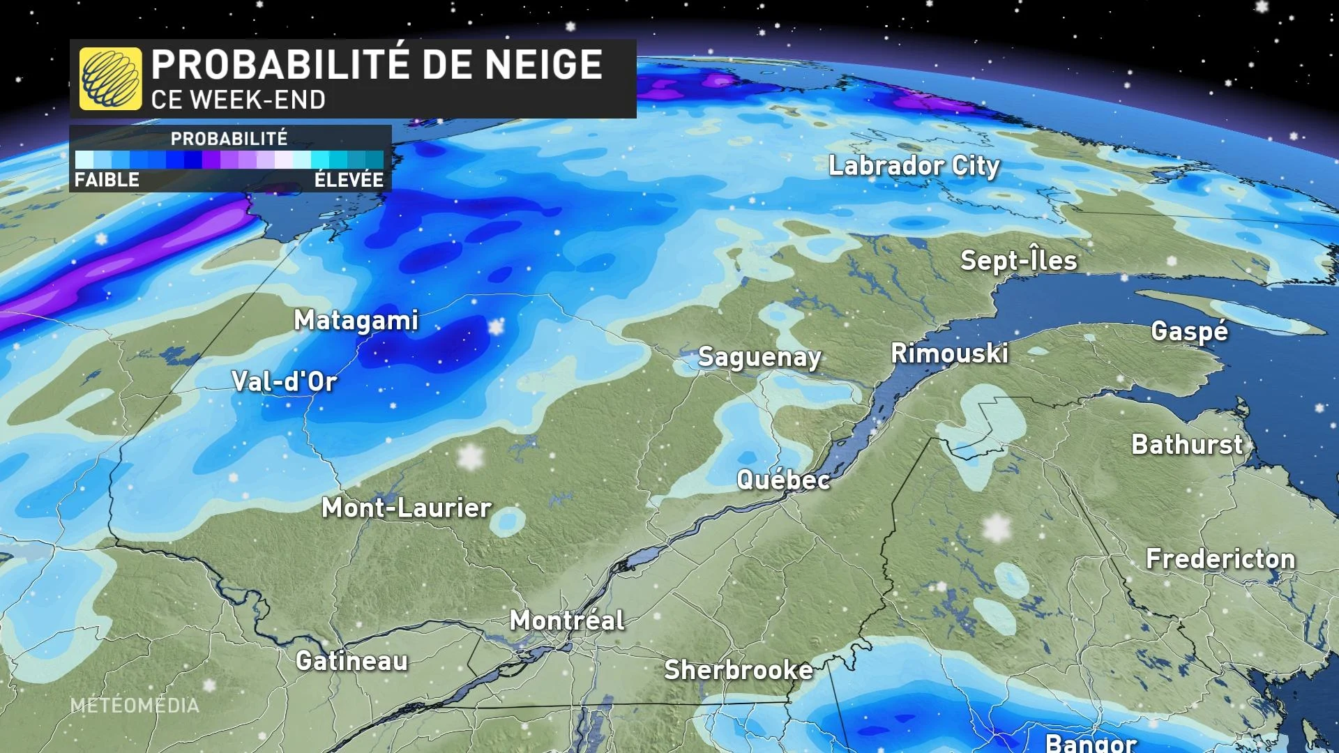 Jusqu'à 75 mm de pluie pour un secteur du Québec - MétéoMédia